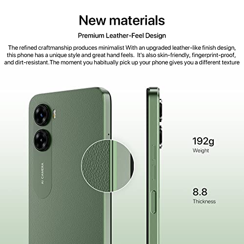 UMIDIGI Unlocked Smartphones G3, Android 13 Unlocked Smartphone, Dual Sim 4G LTE Mobile Phone, 4/64GB(1TBG Expandable), 6.52" HD+ Night Mode,5150mAh, GSM Unlocked Cell Phone