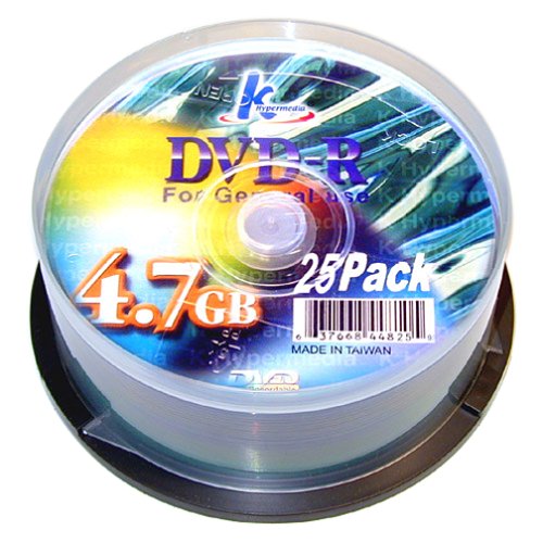 Khypermedia 4.7 GB DVD+R (25 Discs)