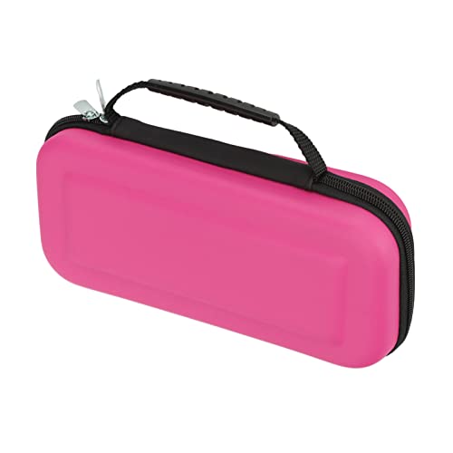Carrying Storage Bag , Double Zipper Durable Scratch Resistant Protective Bag Large Space for Host(Pink)