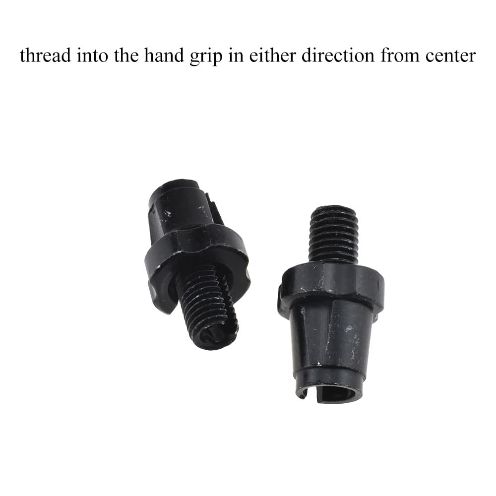 Yadaland 36mm Diameter Brake Cable Adjuster Easy Tune Action Smooth Threads Quick Install Lock Steady Alloy Bicycle Handle Lever Screws Bolt Fastener Accessories 10 PCS for Mountain and Road Bike