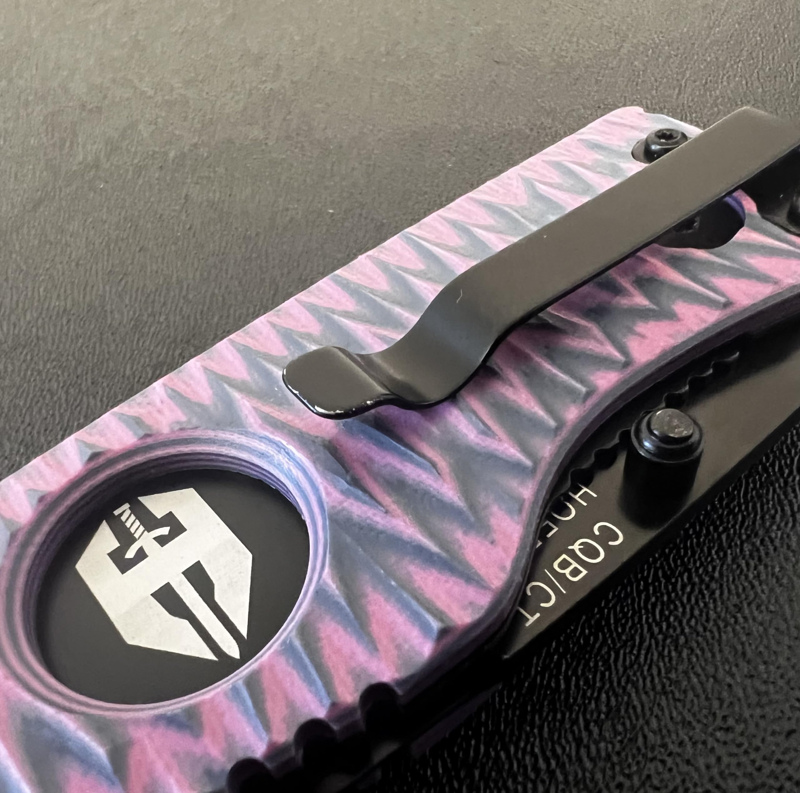 Hoffner Knives "Snap Folding Knife with 3.5 Inch VG10 Japanese High Chromium Stainless Super Steel Blade. HRC60