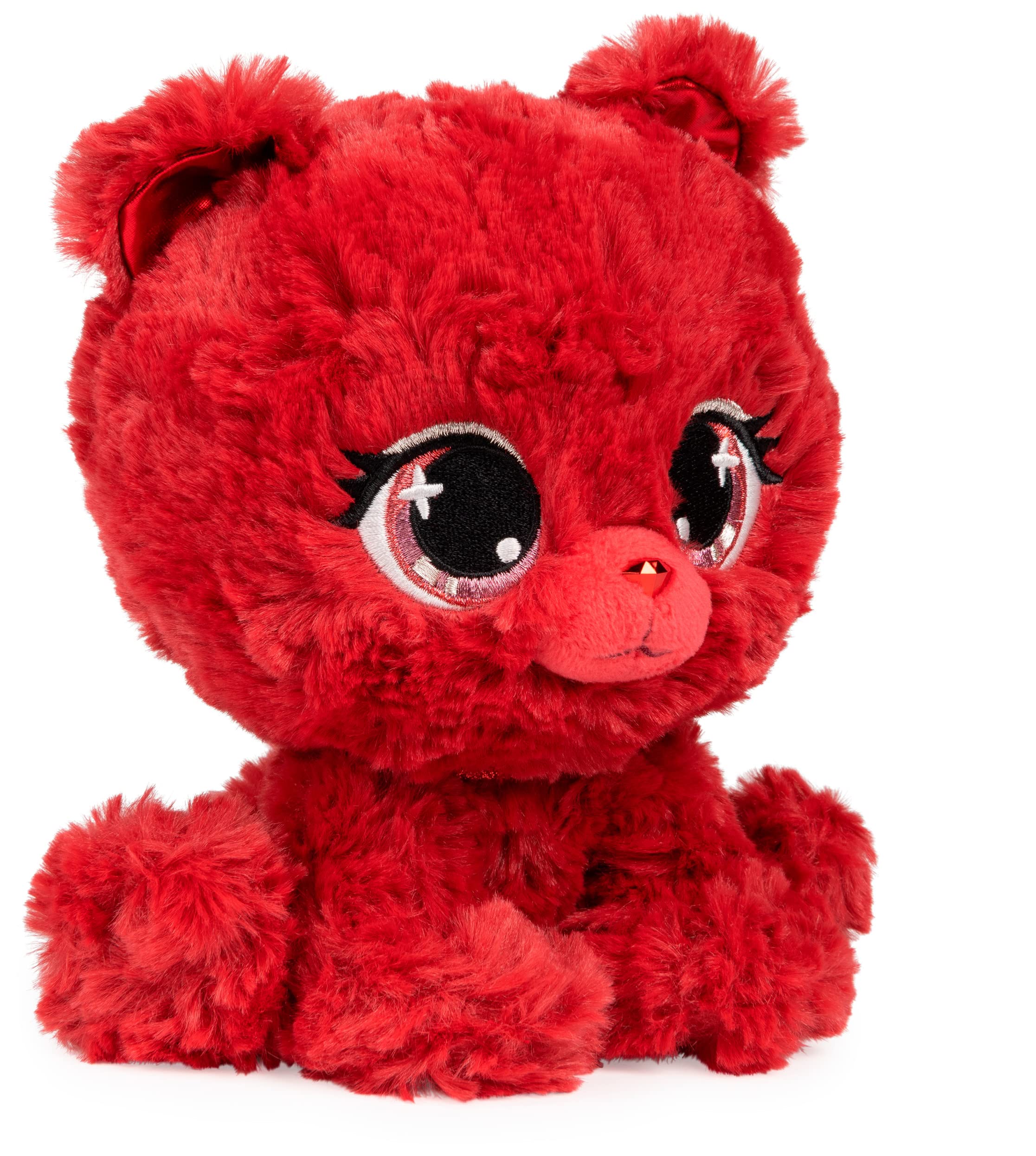 GUND P.Lushes Pets Gem Stars Collection, Rosie Ross Bear Stuffed Animal, Red, 6”
