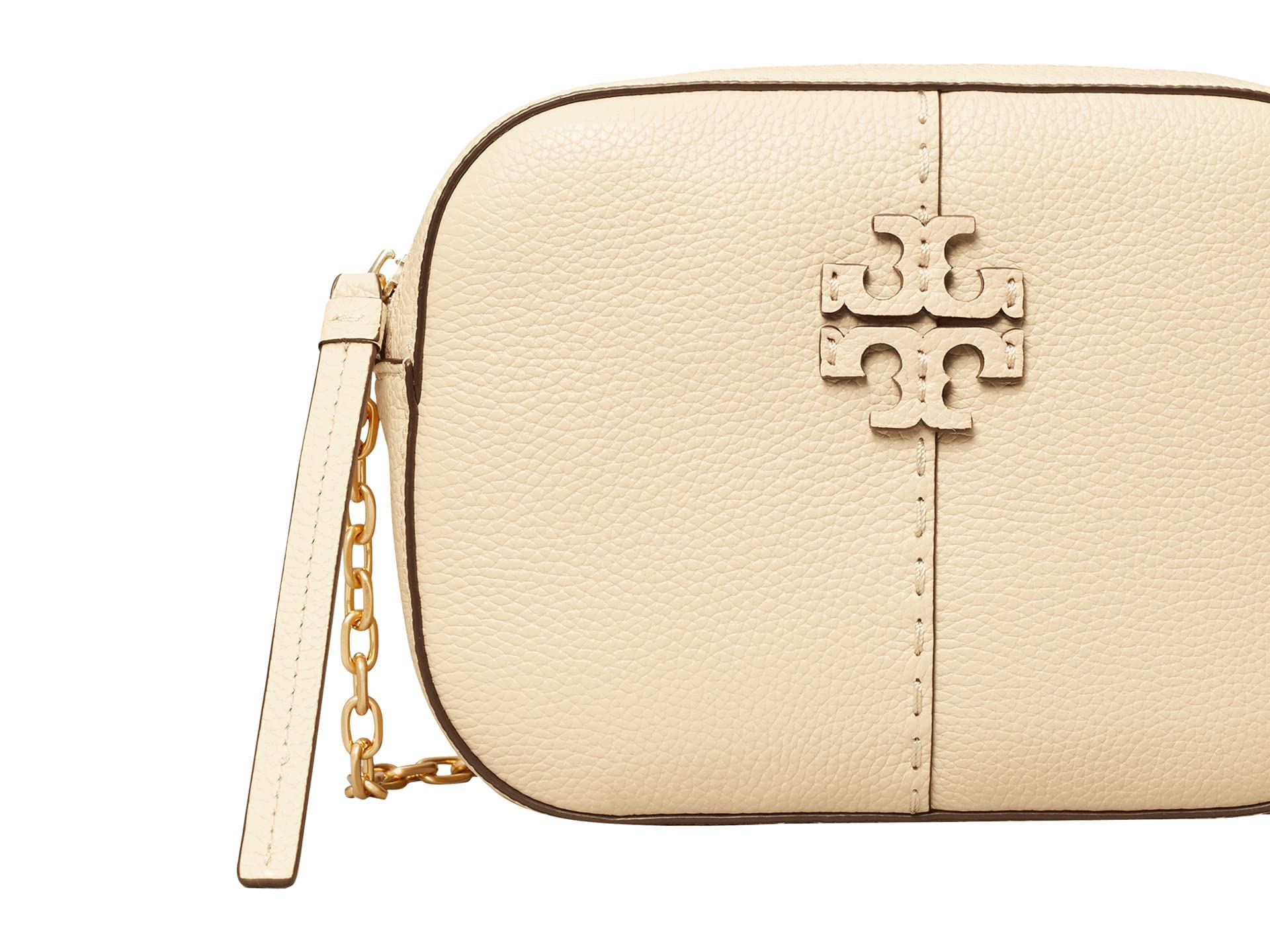 Tory Burch Women's Mcgraw Camera Bag, Brie, Off White, One Size
