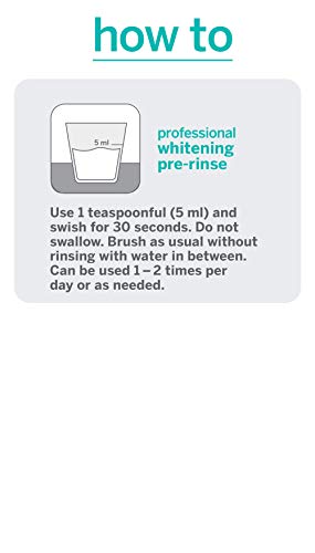Supersmile Whitening Pre-Rinse, Clinically Formulated Pre-Brush Dental Mouthwash, 5 Fl Oz
