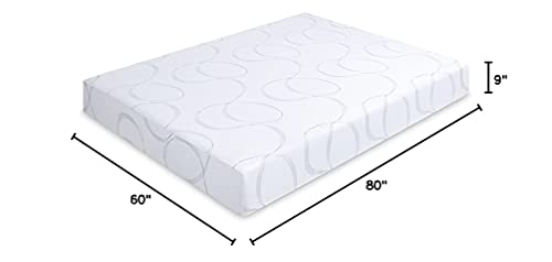 Sleeplace SVC09FM04Q mattresses, 9 Inch, White