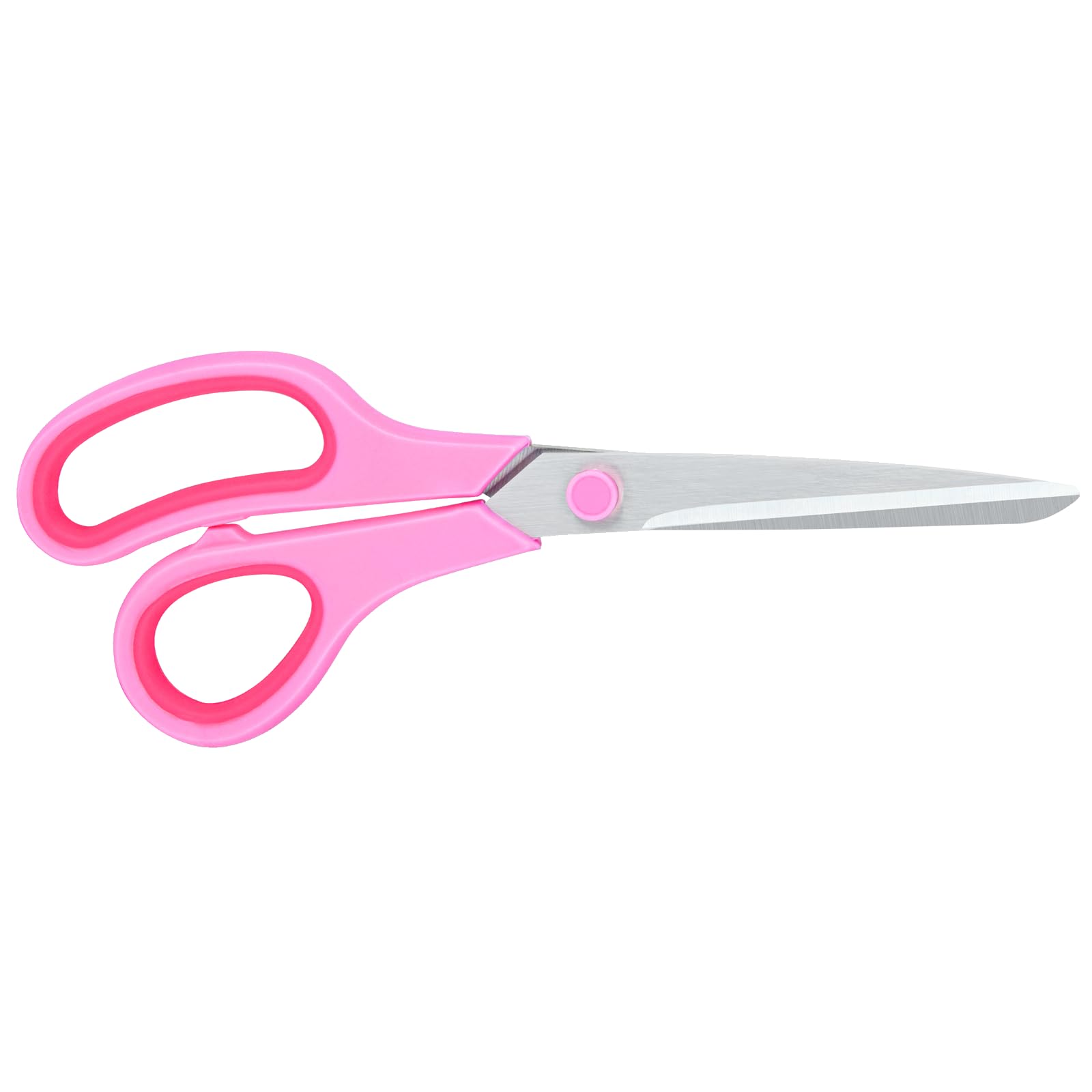Pink Scissors for Office Home School Craft Sewing Fabric Supplies, 8 Inch(2 Pack)
