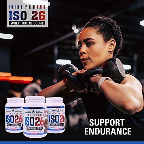 MOMOF4TRANSFORM MO4T ISO26 Whey Protein Isolate Powder with 26 Grams of Protein, Smores 1.6 Pound 25.6 Ounce