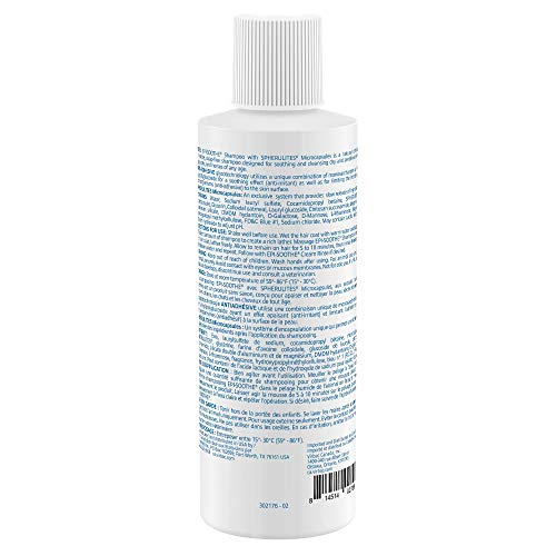 Virbac Epi-Soothe Pet Shampoo For Dogs, Cats & Horses (8 oz) - For Dry or Sensitive Skin