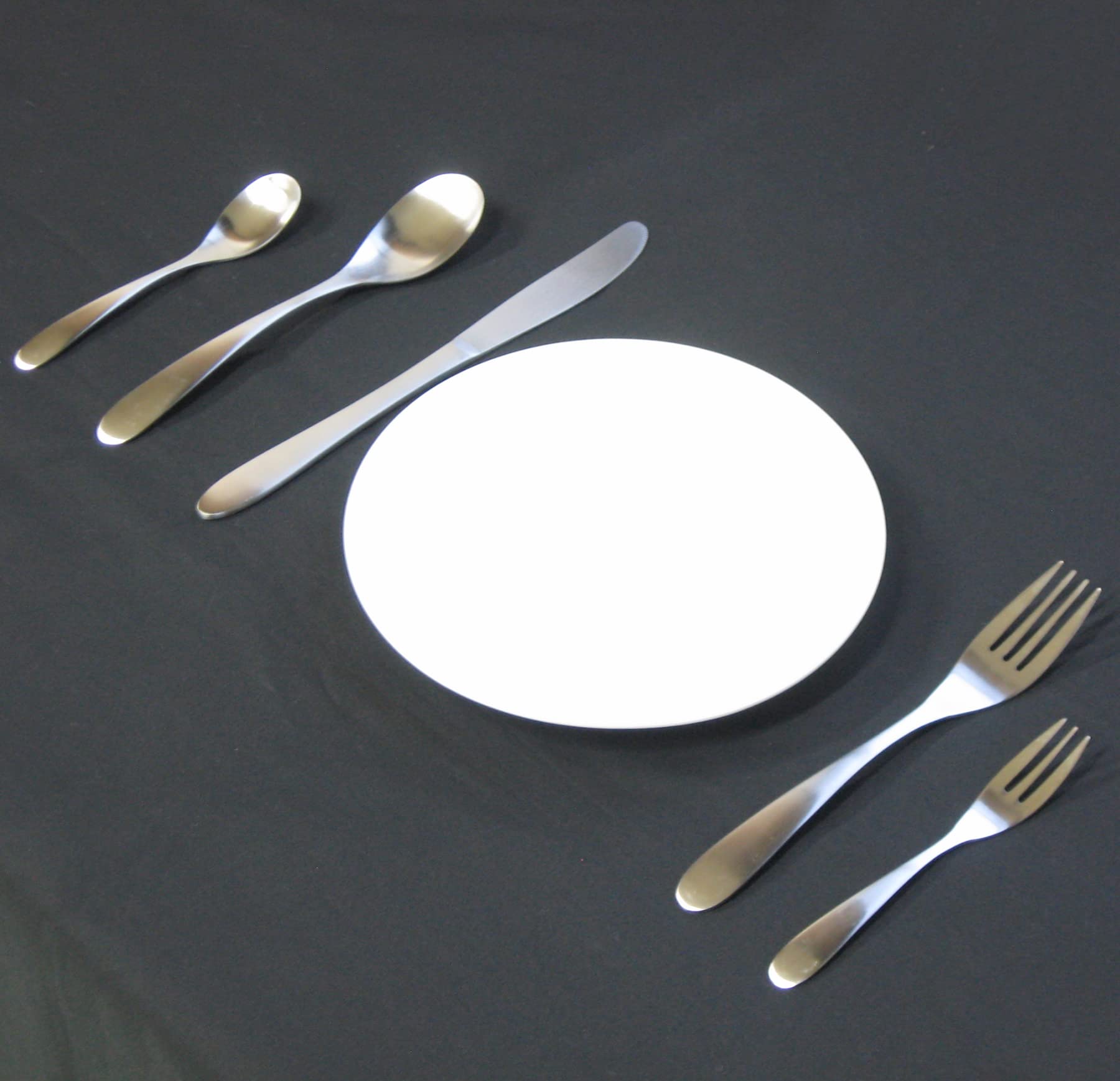 Nagao NT-5 Dinner Cutlery Set, 10-Piece Stainless Steel, Made in Japan