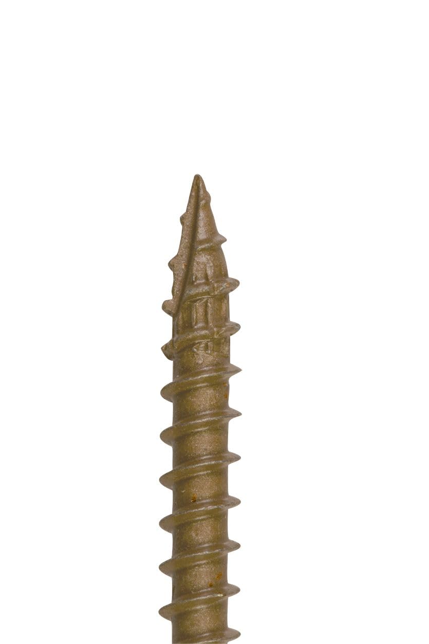 Simpson Strong-Tie SDWS16300QR75 Strong-Drive SDWS FRAMING Screw โ 0.160 in. x 3 in. T25, Quik Guard, Tan (75-Qty)