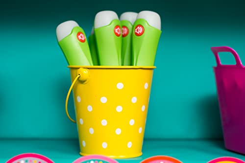 Teacher Created Resources Polka Dot Buckets & Caddy Set, (9487)