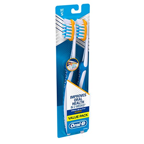 Oral-B Pro-Health Clinical Pro-Flex Toothbrush with Flexing Sides, 40S - Soft, 2 Count
