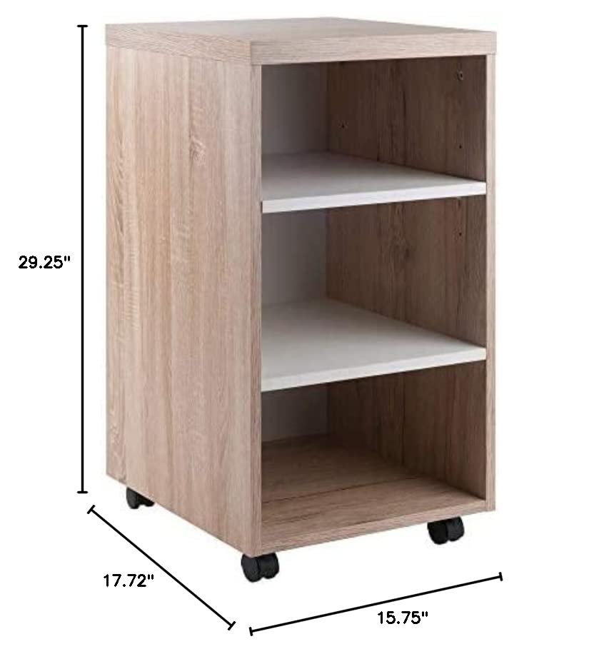 Winsome Wood Kenner Home Office, Reclaimed Wood