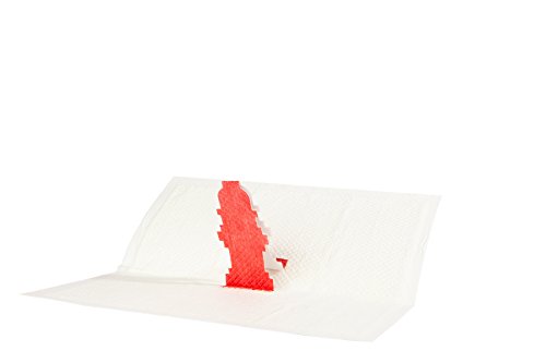 Rocky and Maggie's - Pop-Up Pee Pad - Puppy Pee Pad - Male Puppies and Dogs Will Love The Hydrant Target Pee Pee Pad for Potty Training - No Need for Pee Pad Holders, Trays or Diapers - Pack of 25