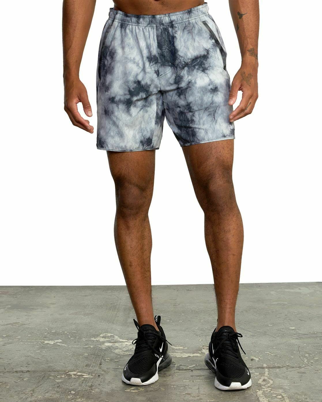 RVCA Men's Yogger Stretch Sport Short, Digi Camo Olive, Large