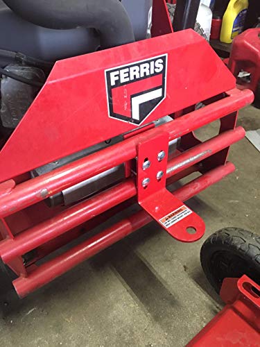 Trailer Hitch Compatible with Ferris Zero Turn Mowers - Fits IS3200Z, IS5100Z, IS2000Z, IS1500Z, IS500Z, IS600Z, IS700Z Grade 50 Steel, 3/4"" Hitch Mount Hole for Bumper Mounting