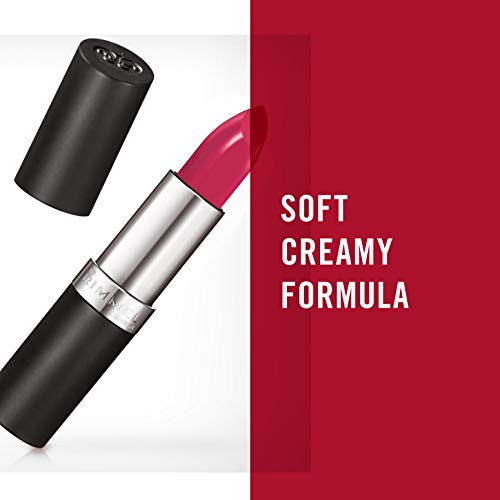 Rimmel Lasting Finish Lipstick by Kate - Up to 8 Hours of Intense Lip Color with Color Protect Technology and Exclusive Black Diamond Complex - 005, .14oz