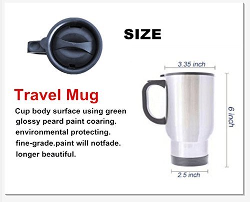 SCSF You're My Person Travel Coffee Mug Stainless Steel Travel Tea Cup 14 Ounce