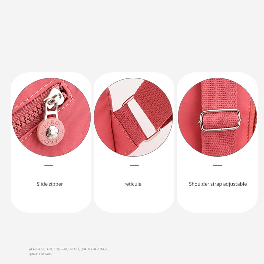 HLKANI LIVE Sling Bag for Women, Crossbody Bag Travel Sling Backpack Shoulder Chest Bag Daypack for Hiking Walking