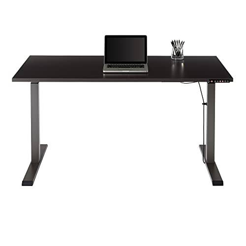 RealspaceĀ® Magellan Performance Electric Height-Adjustable Standing Desk, 60" W, Espresso