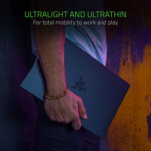 Razer Blade Stealth 13 Ultrabook Laptop: Intel Core i7-8565U 4-Core, NVIDIA GeForce MX150, 13.3" FHD 1080p, 16GB RAM, 256GB SSD, CNC Aluminum, Chroma RGB Lighting, Thunderbolt 3, Black