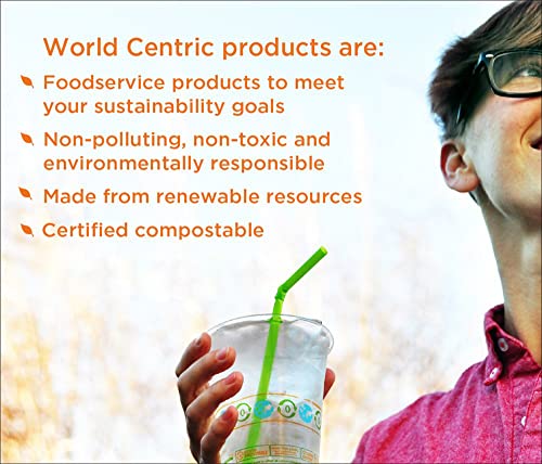 World Centric - Compostable Cold Cups, 12 Ounce - 100 Count