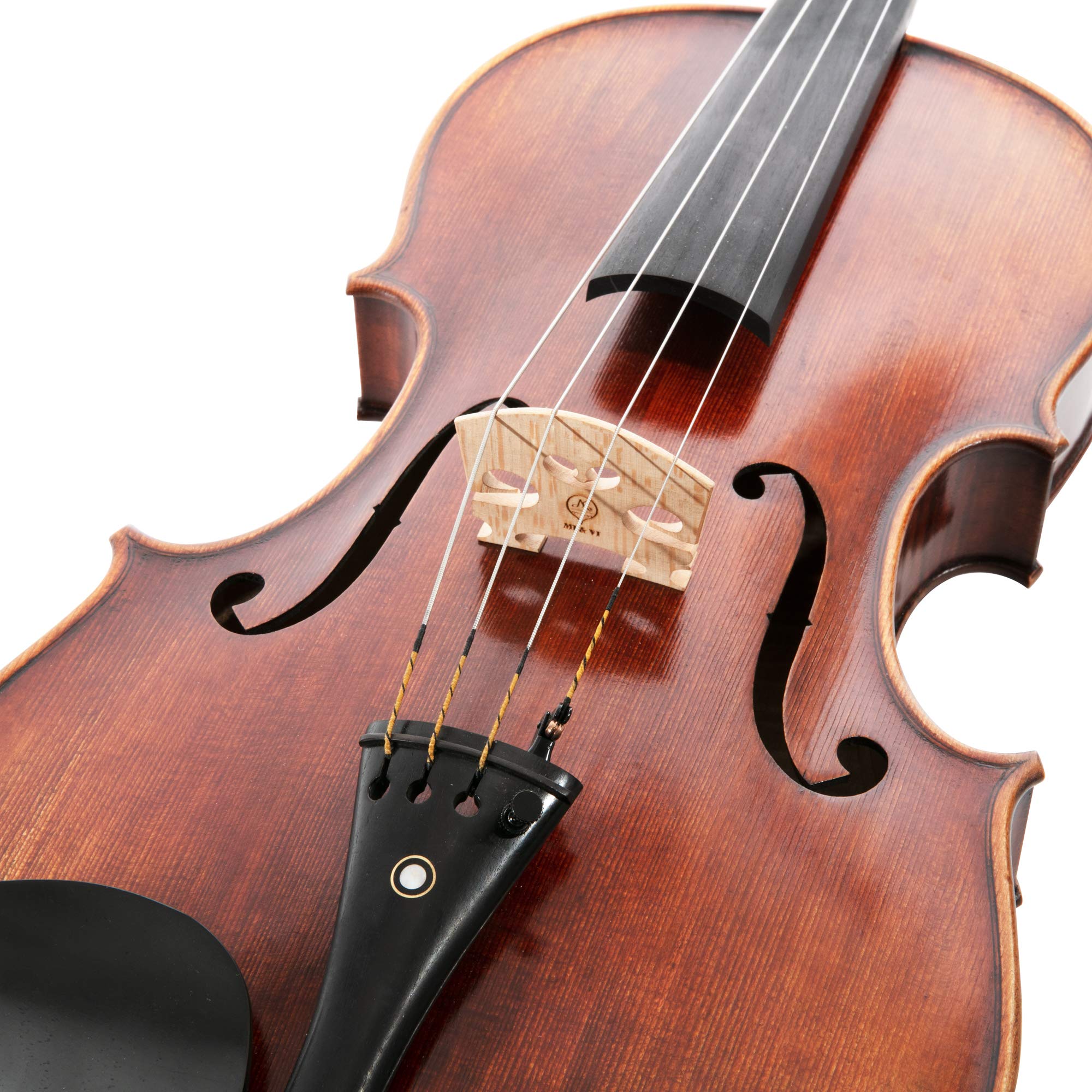 MI&VI PEAK Premium Viola Strings β Universal Full Set (A-D-G-C) for 12β Violas | Synthetic Core | Ball-Ends | Medium Gauge Tension - By MIVI Music