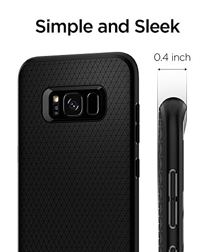 Spigen Liquid Air Armor Designed for Samsung Galaxy S8 Plus Case (2017) - Black