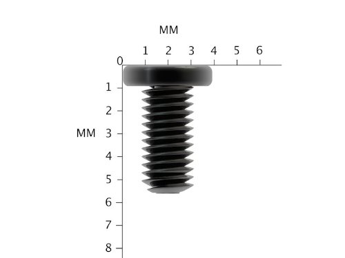 LaptopScrewsDirect 24 Pack of M2 x 5mm Laptop Screws Screw Pack Black Zinc Schrauben Vite Tornillo Dell Hp Asus IBM Toshiba