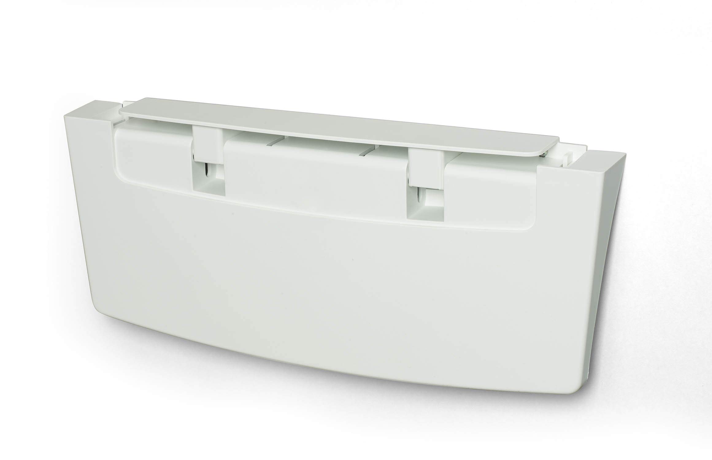 LTL Home Products HSFS22H Homestyle Multi Purpose Folding Wall Mounted Shelf, White, 9 x 22