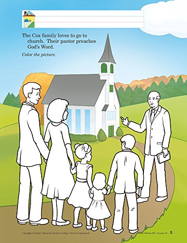 Social Studies K5 - Abeka 5 Year Old Kindergarten Student Activity Book