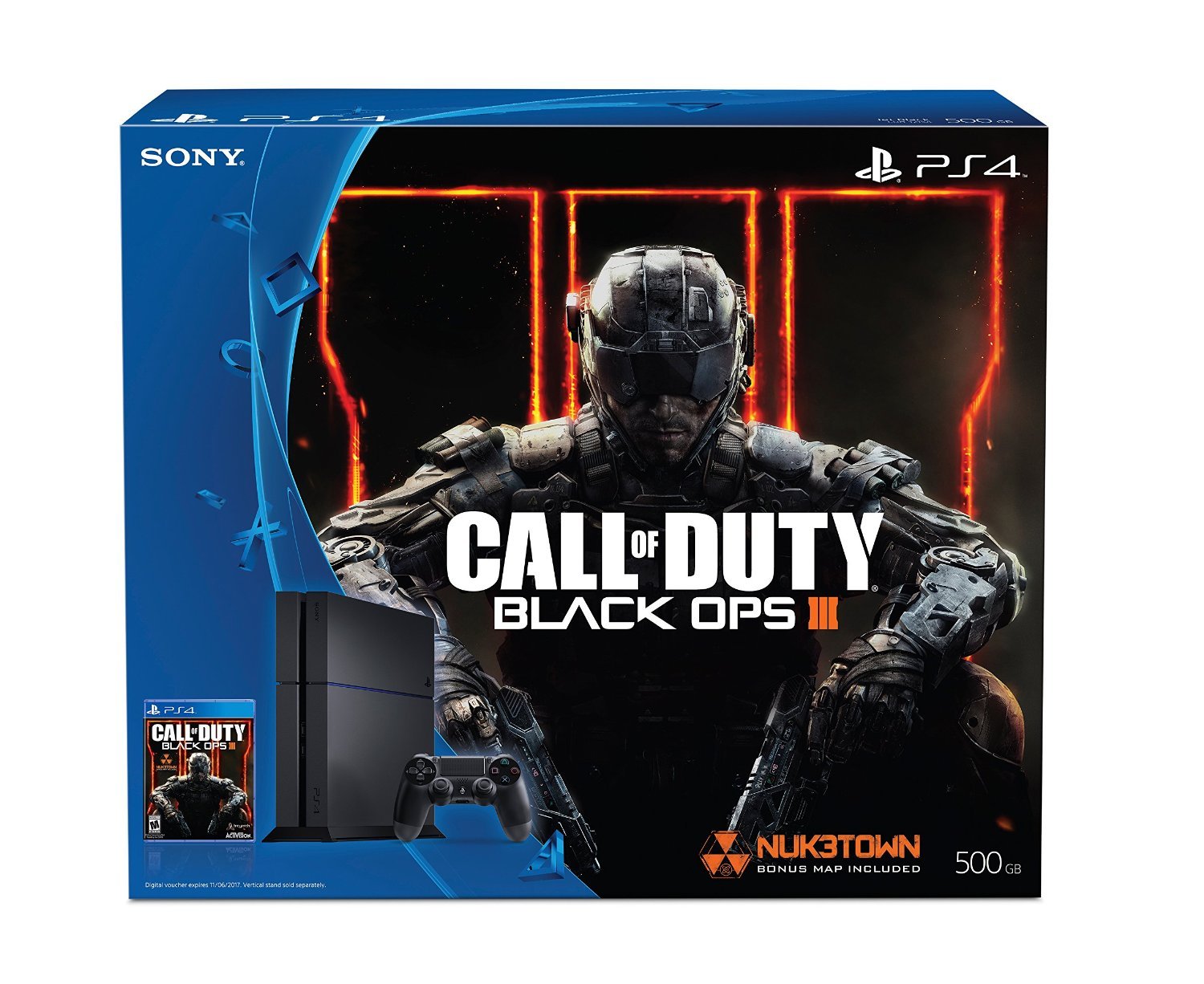 PlayStation VR Launch Bundle 3 Items:VR Launch Bundle,PlayStation 4 Call of Duty Black Ops III,VR game disc PSVR Until Dawn: Rush of Blood