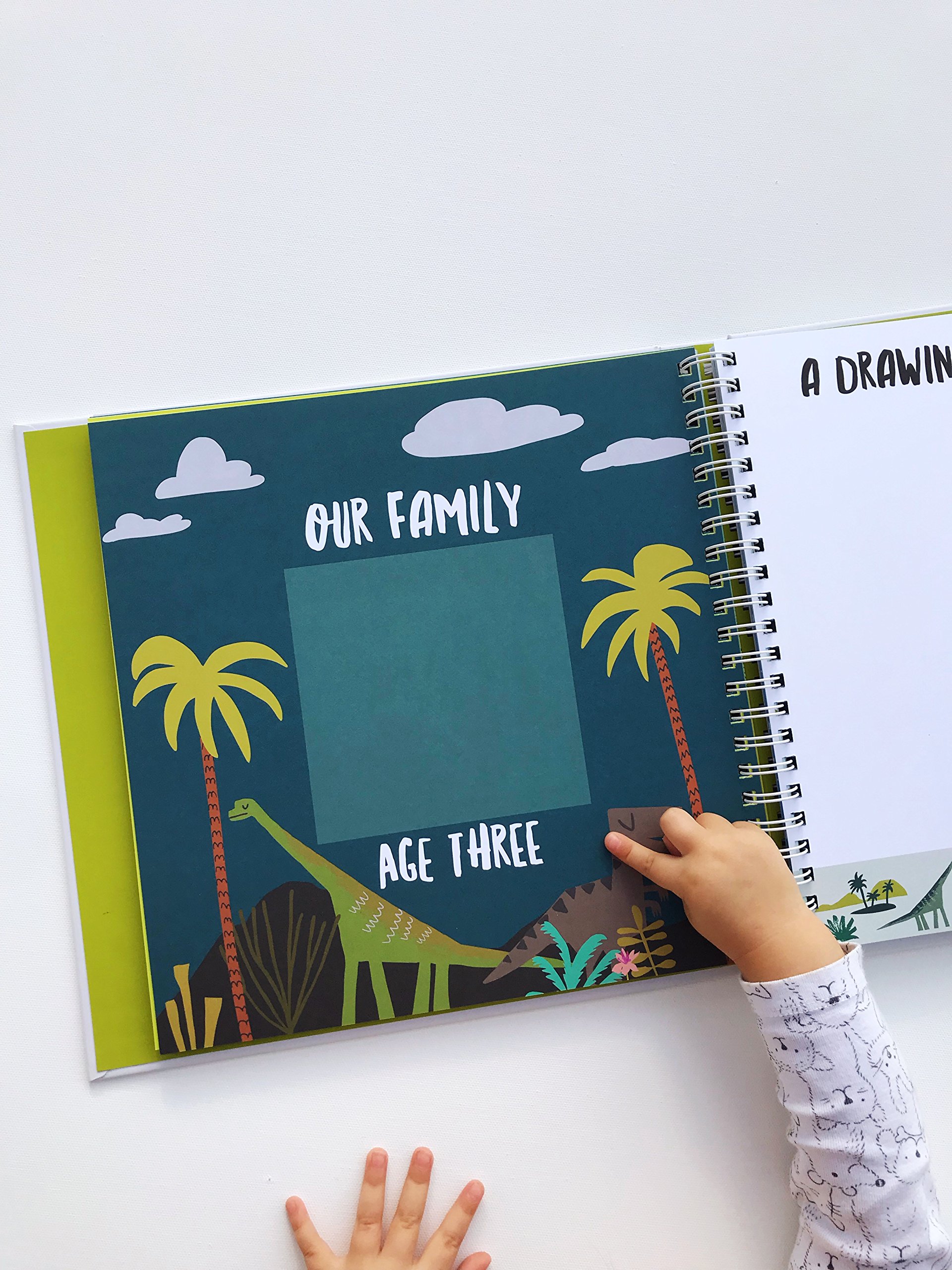Lucy Darling Baby Journal - Stylish, Eco-Friendly 106 Pages for Recording Precious Milestones, Just Add Photos and Writing