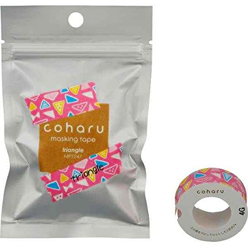 COHARU Thermal Paper Masking Tape, Candy Pink
