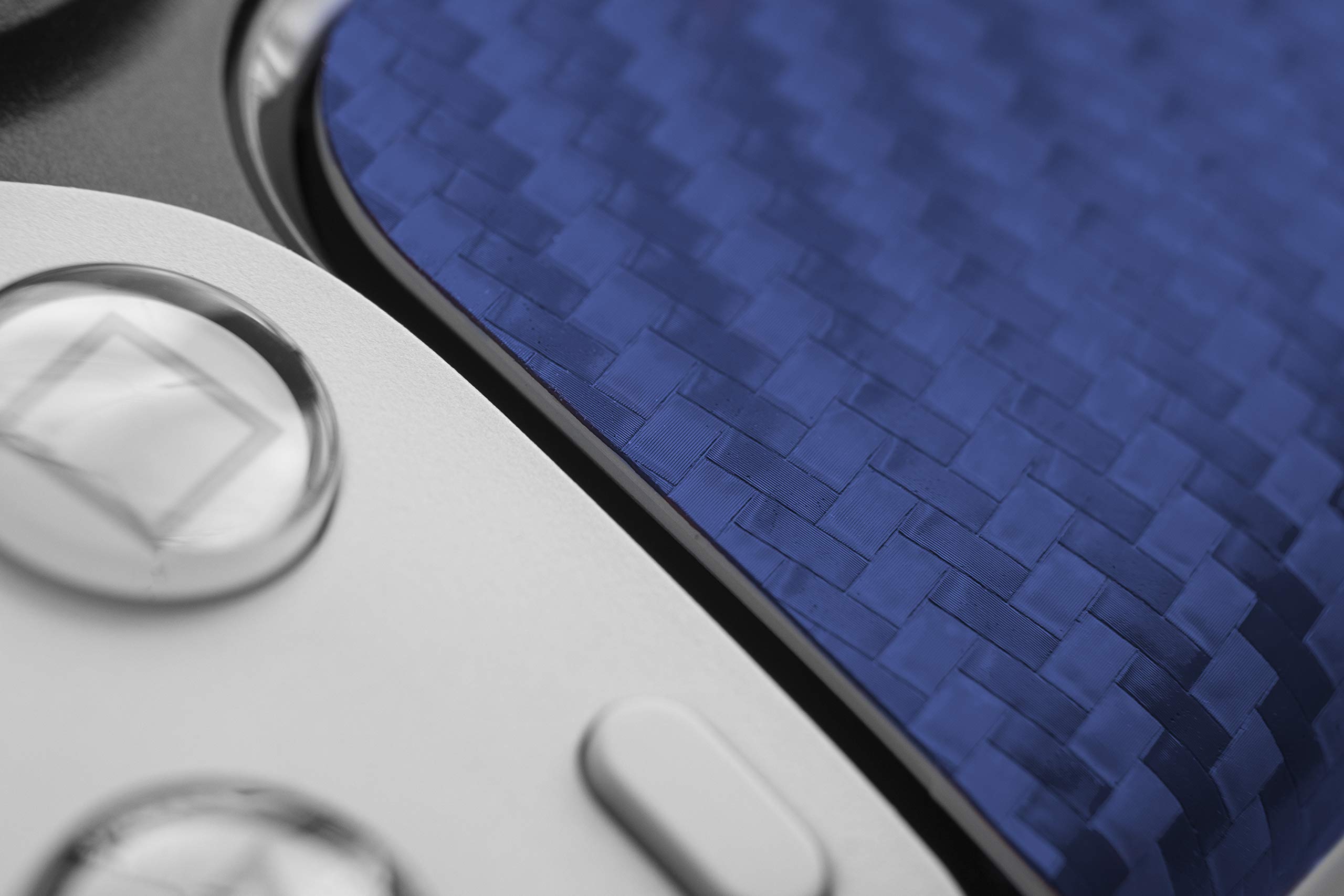 Skin Compatible with Dualsense Controller for PS5 - TouchProtect Texture Enhancing Cover. Easily Add Protection, Improved Texture, and Style to your PS5 Dualsense Controller (Carbon Fiber)