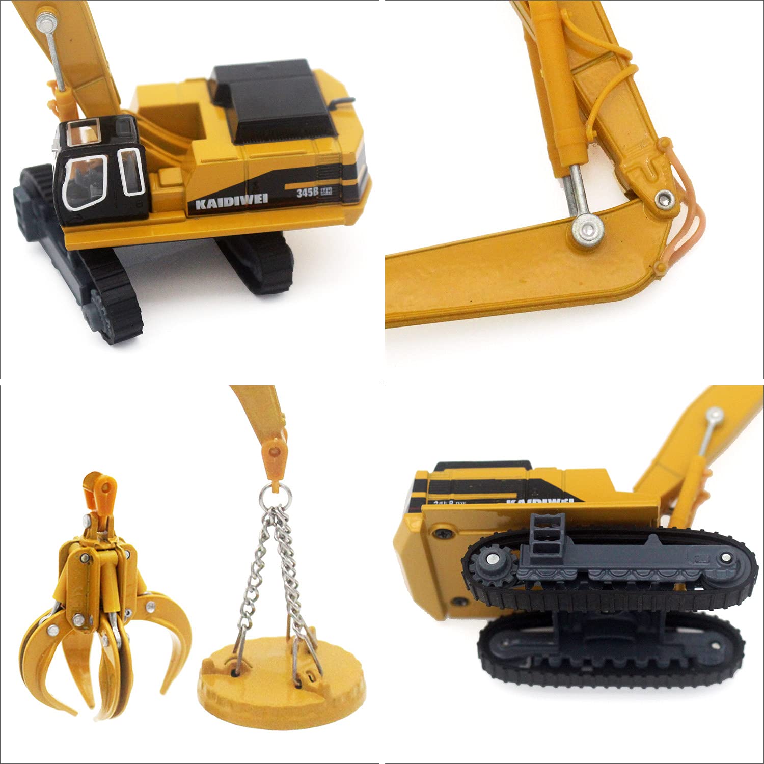Tipmant Children Kids Alloy Die-cast Model Toy Material Handling Vehicle Diecast Truck Miniature Car Metal 1:87 Gift