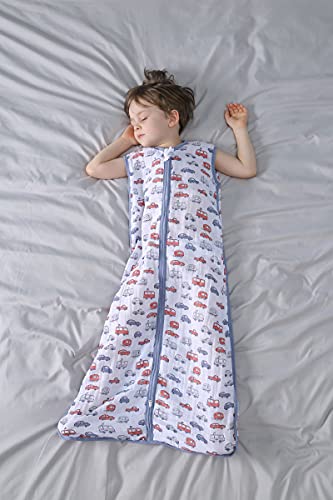 TADO MUSLIN Toddlers Sleeping Sack 100% Organic Cotton Kids Wearable Blanket 0.5 TOG(2-4T)