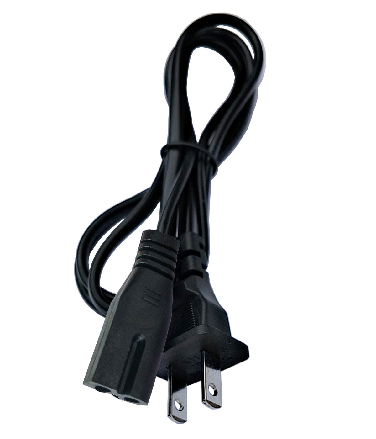 UpBright 2 Pin AC Power Cord Cable Compatible with Sony CFD Series CD Boombox Blu-Ray Player CFD-G30 CFD-G35 CFD-G50 CFD-G300 CFD-G505 CFD-G55 CFD-G70 CFD-G700 CFD-S300 CFD-S32 CFD-S33 CFD S34 250