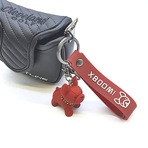GS Boom Dog Putter Keeper Set of 1. Gift for Golfer, Golf Accessories for Putter Cover. (Blue)