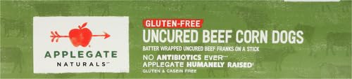 Applegate, Natural Gluten-Free Corn Dogs, 10oz (Frozen)