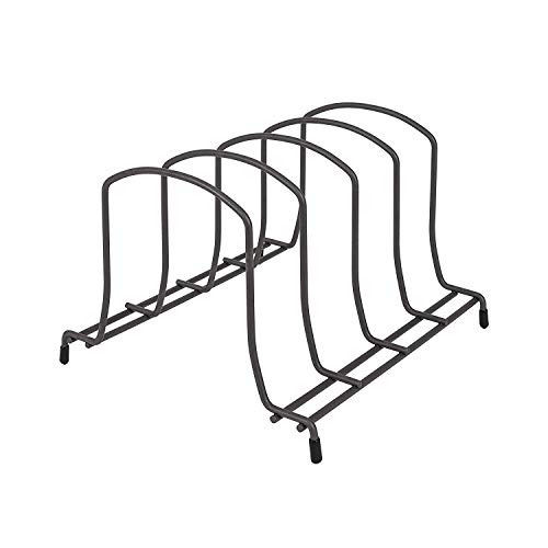 Spectrum Diversified Medium Wire Storage and Organization of Kitchen Bedroom Living Room, Industrial Gray