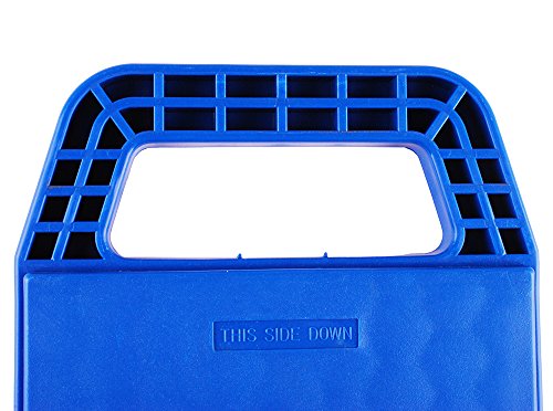Wadoy Camper RV Stabilizer Jack Pad Leveling Blocks for Trailer Vehicle Auto Car Wheel (4 Pack)