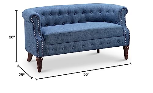 Rosevera Loveseat Navy