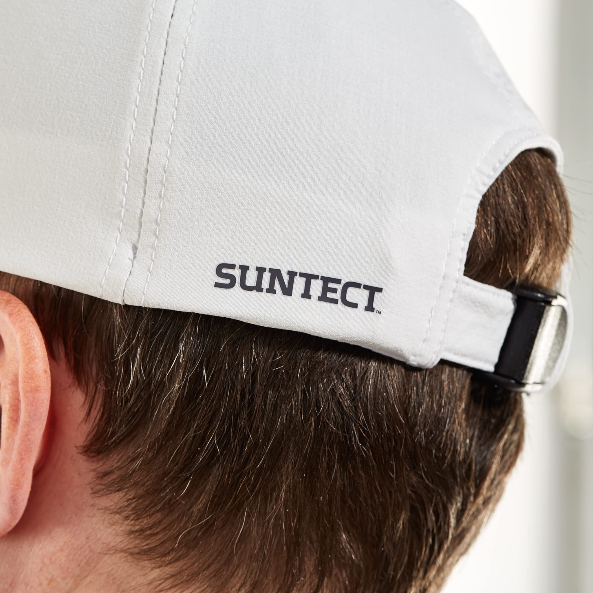 SUNTECT UPF50+ Sun Cap Unisex One Size - Sun Protective Performance Apparel for Outdoor Workers Slate Grey