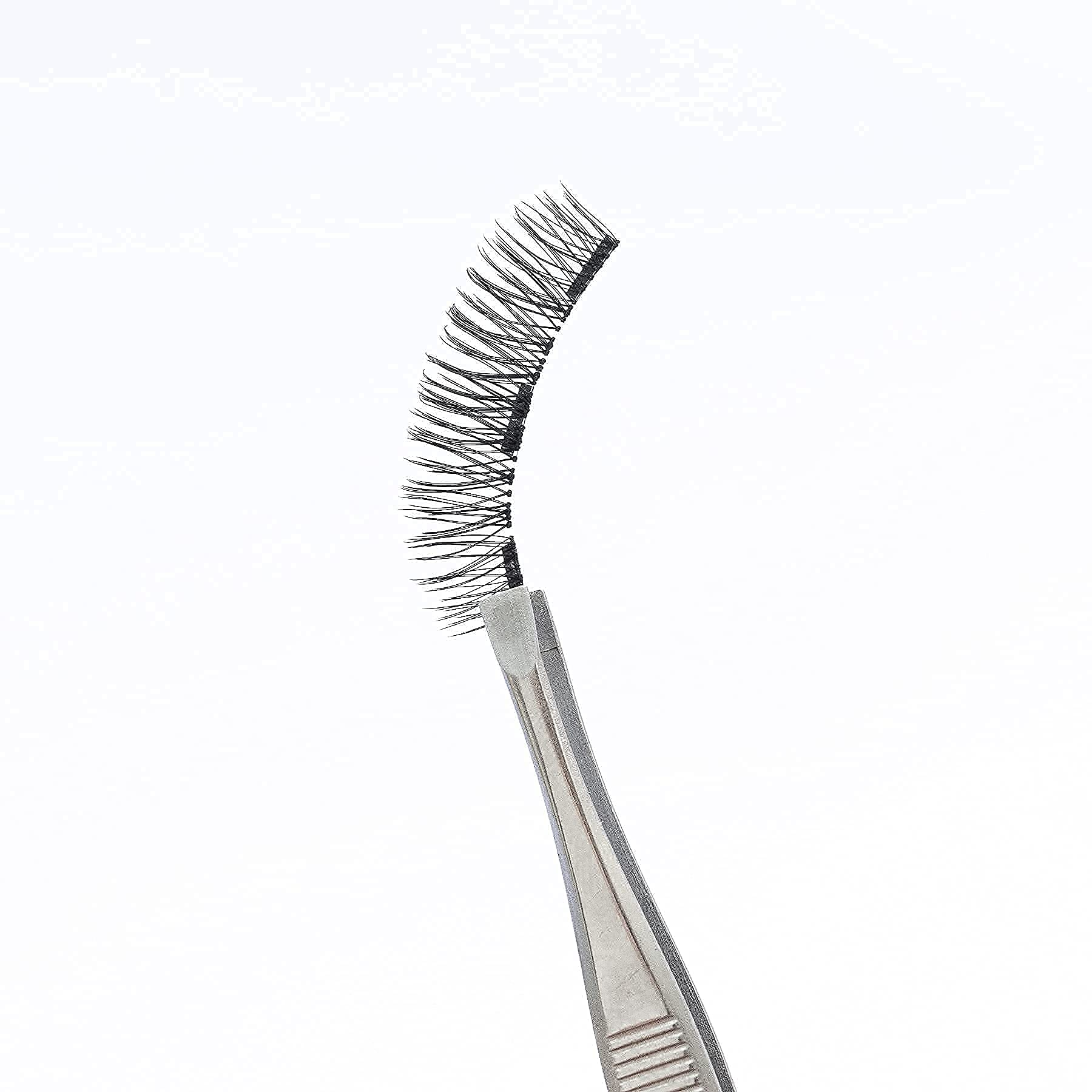 Suzie Bumble Magnetic Eyelashes Natural Look; Reusable Magnetic Lashes Eyelash Extension Kit - Pestañas Postizas Magneticas - Comes with Beautiful Mirror Travel Case