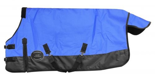 Showman Adjustable 48"-54" 1200 Denier Winter Pony/Yearling (Royal Blue/Black)