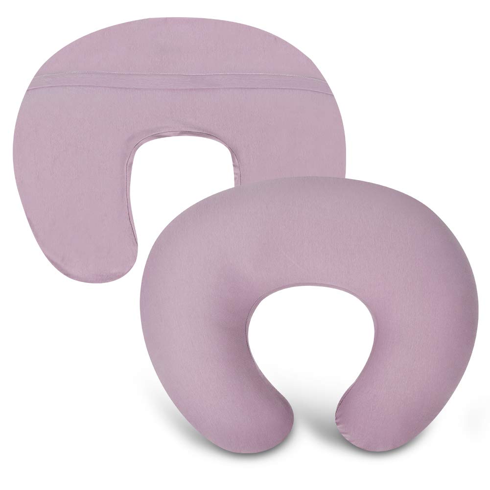NiSleep Nursing Pillow with 2 Covers, Feeding Pillows for Breastfeeding, Baby Nursing Pillow, Machine Washable