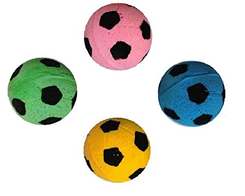SHUYUE Foam Soccer Balls Cat Toys (Balls Cat Toys (12pcs))