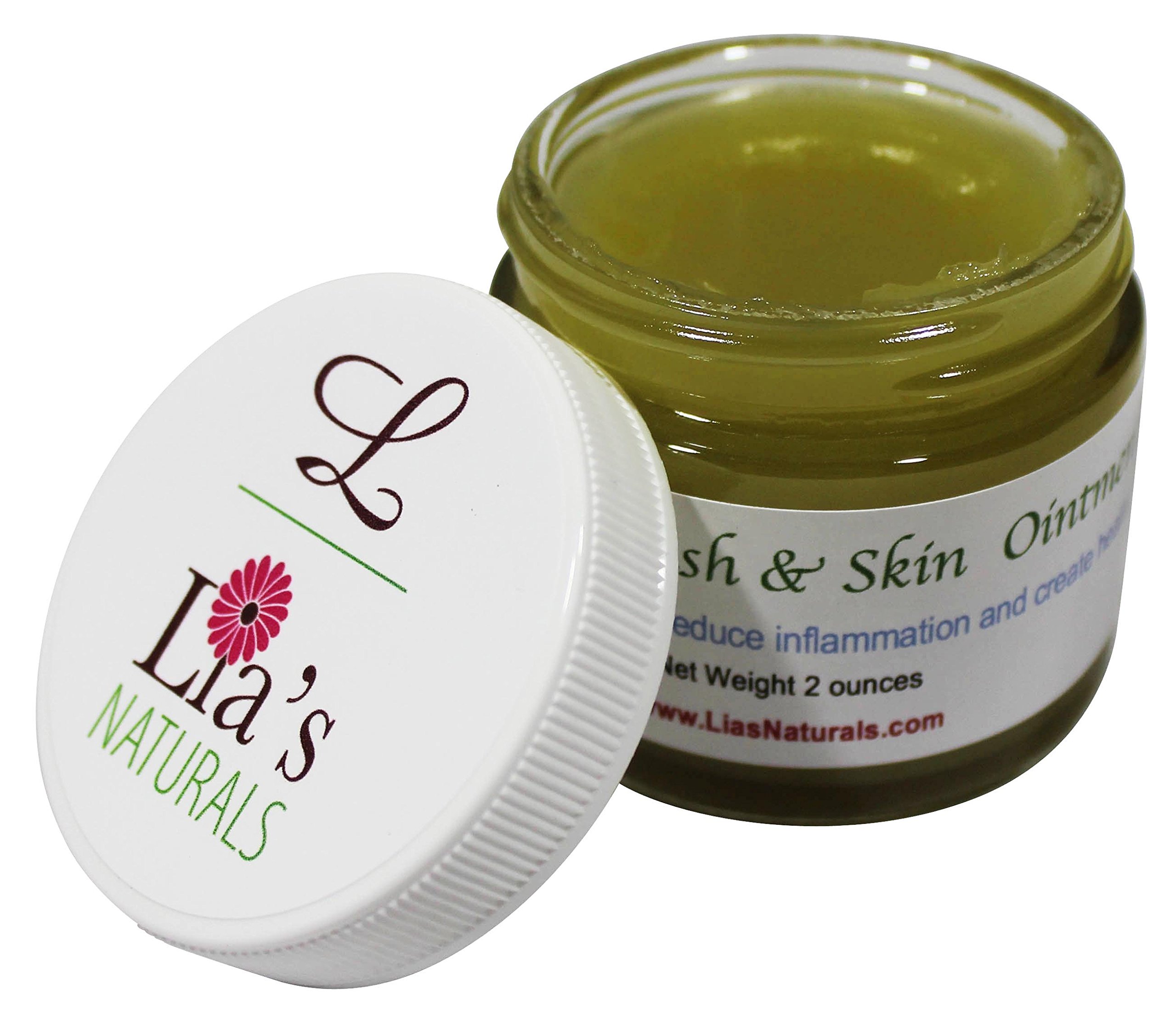 Lia's Naturals Skin Ointment & Diaper Rash Cream 100% Organic Clinically Tested