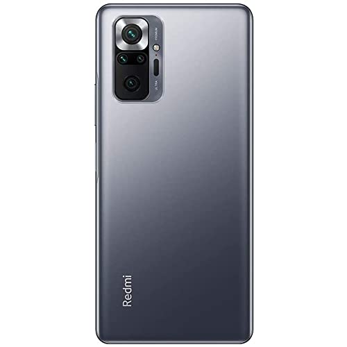 Xiaomi Redmi Note 10 Pro (128GB, 6GB) 6.67in, Snapdragon 732G, 5020mAh Battery, Dual SIM GSM Unlocked Global 4G LTE (T-Mobile, Metro) International Model (Fast Car Charger Bundle, Onyx Gray)